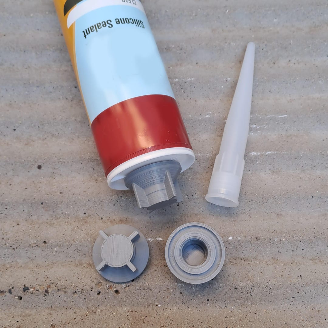 Caulking Gun Tube Cap, Silicone Gun Cap, Silicone Tube Cap, Screw Cap ...