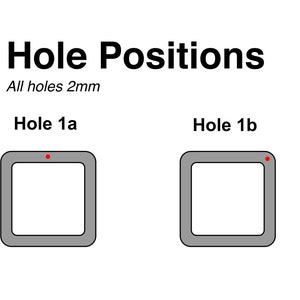 Wooden Squares Laser Cut Wooden Hollow Square Craft Square Rounded ...