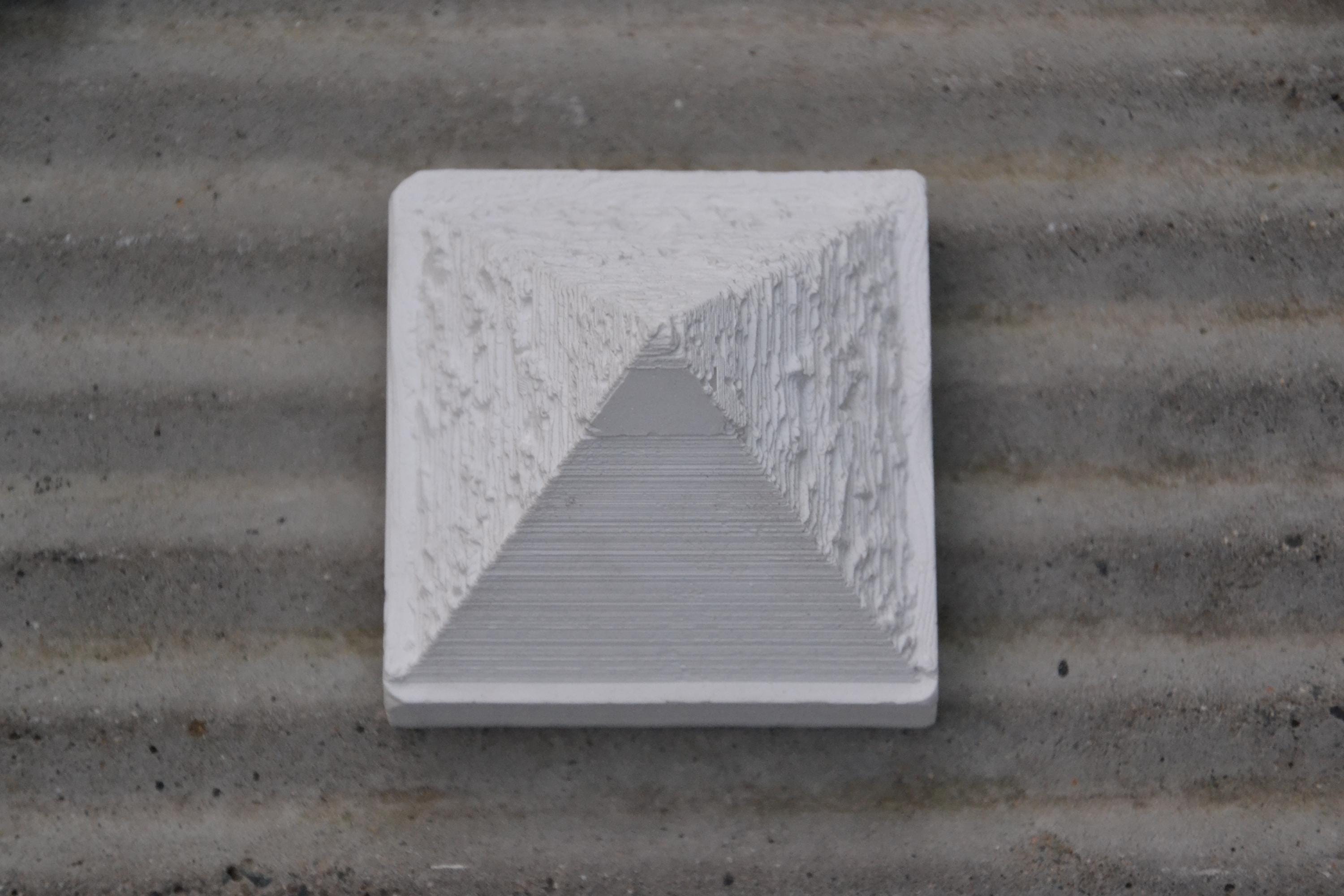 Egypt Pyramid Model, Egyptian Pyramid, Pyramid of Giza, Plaster ...