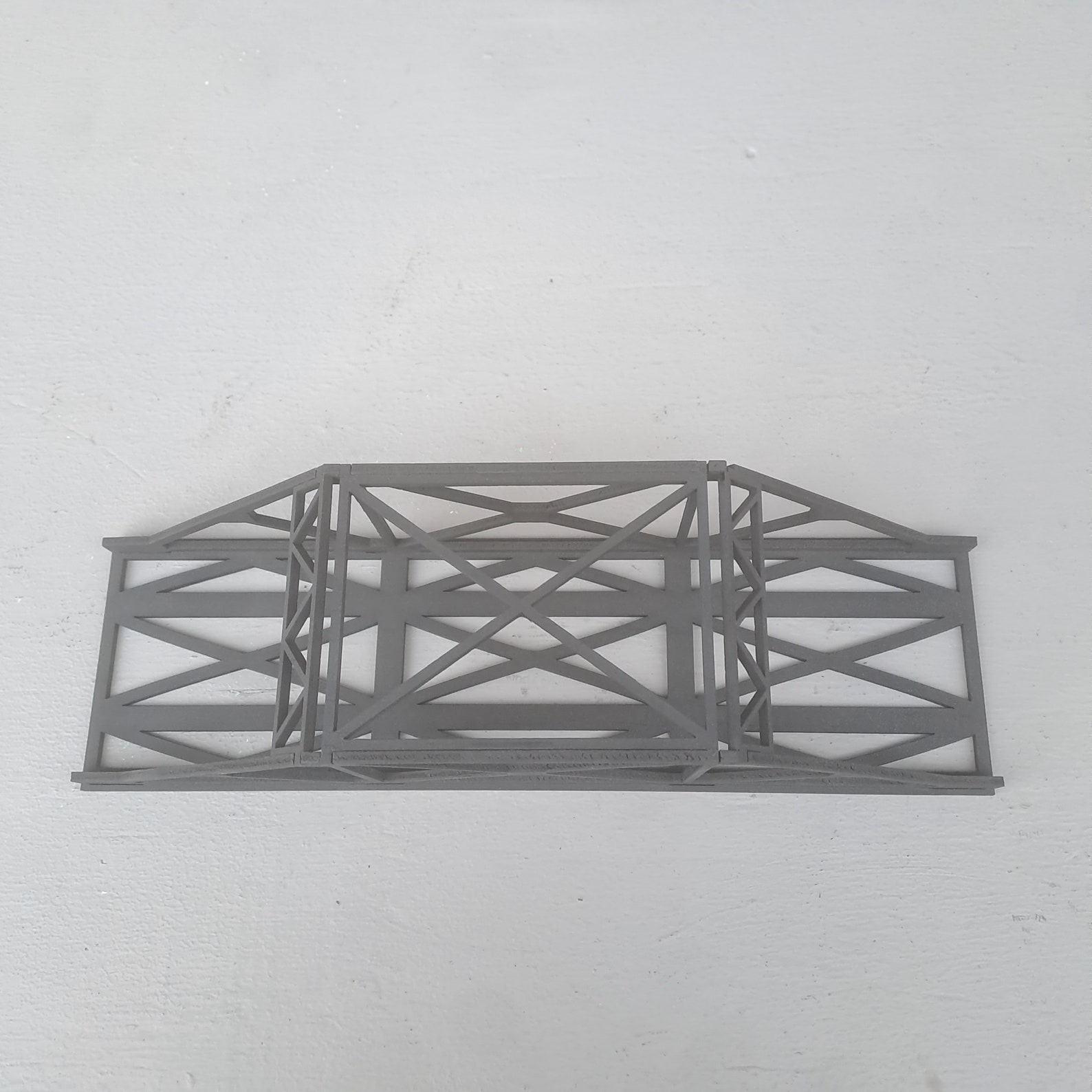 HO Scale Bridge, Truss Bridge, Railway Bridge, Assembled & Painted or ...