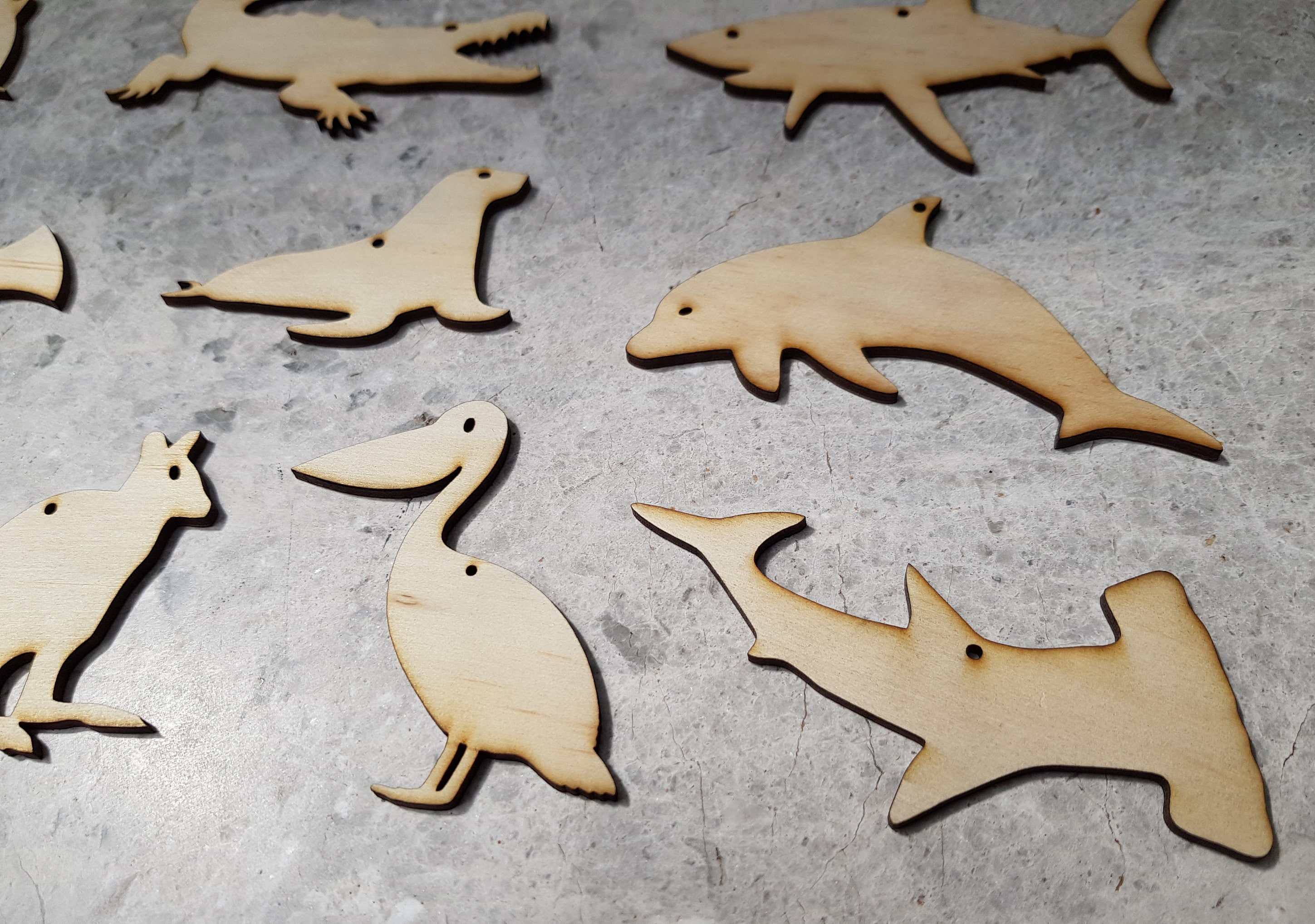 Australian Animals Laser Cut Animals ver.2 3mm 1/8 - Etsy Australia