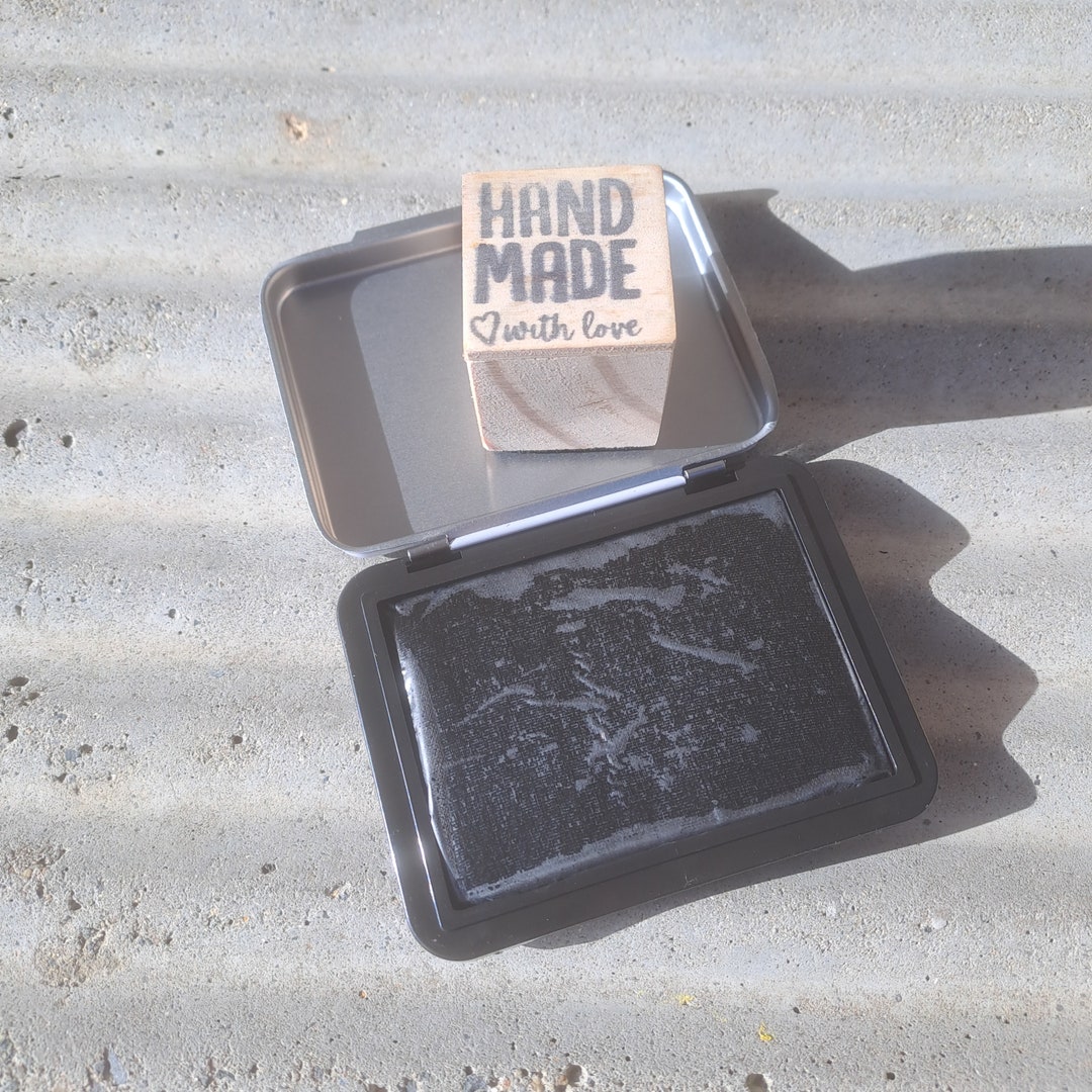 Ink Pad, Stamp Ink Pad, Small Size 6.5cm X 4.5cm (65mm X 45mm) Colours ...