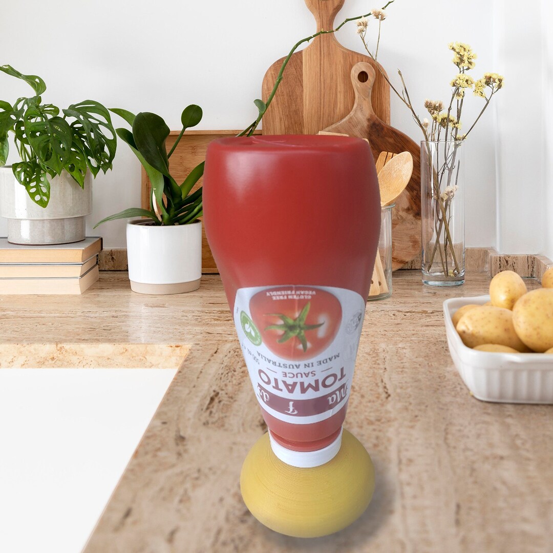 Sauce Bottle Holder, Upside Down Sauce Holder for Kitchen, Countertop ...