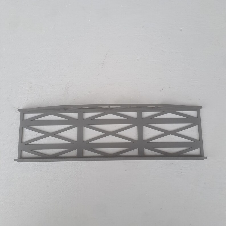 HO Scale Bridge, Open Truss Bridge, Railway Bridge, Assembled & Painted ...