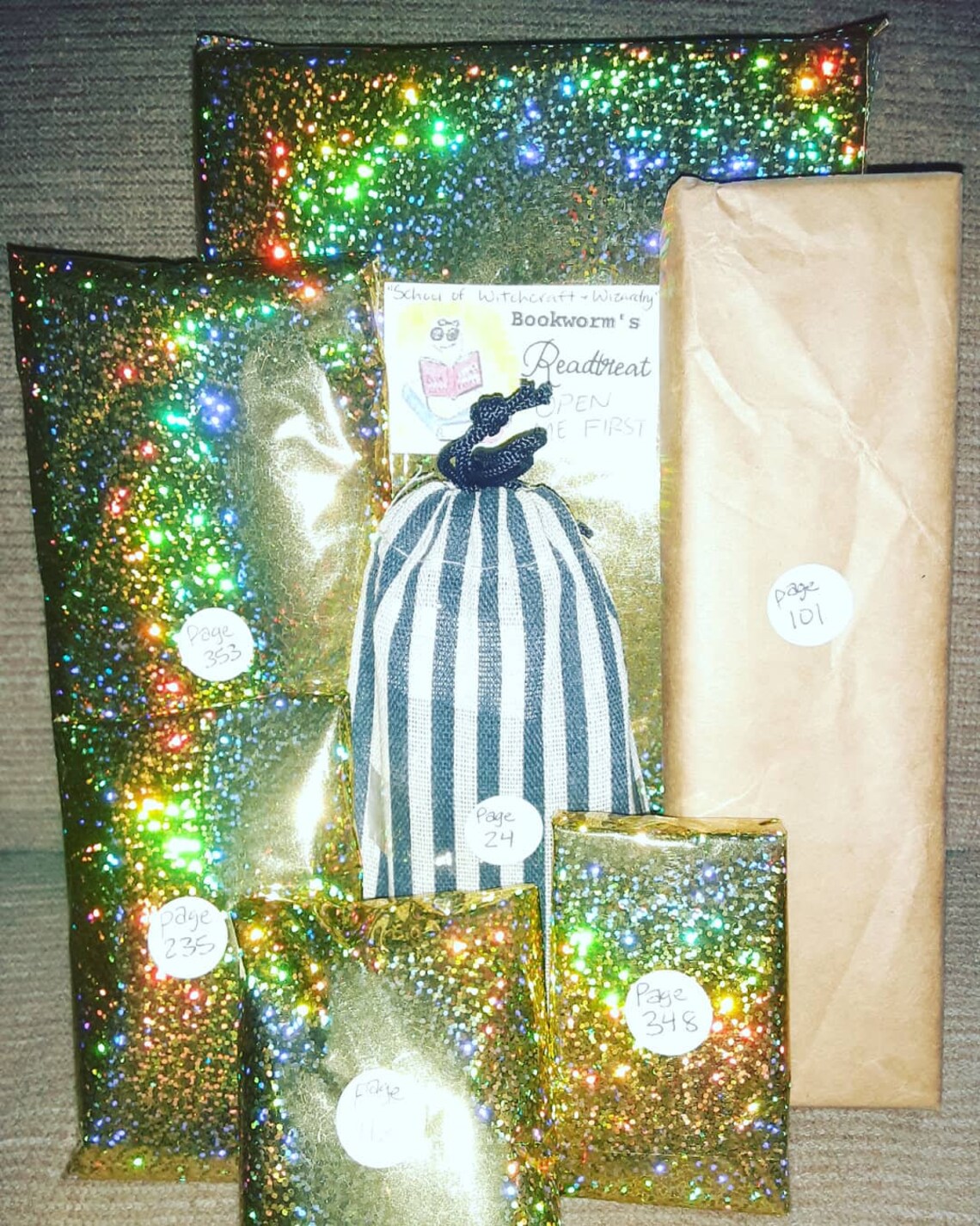 Halloween Book Box, Holiday Readtreat, Bookworm's Readtreat, Blind Date ...