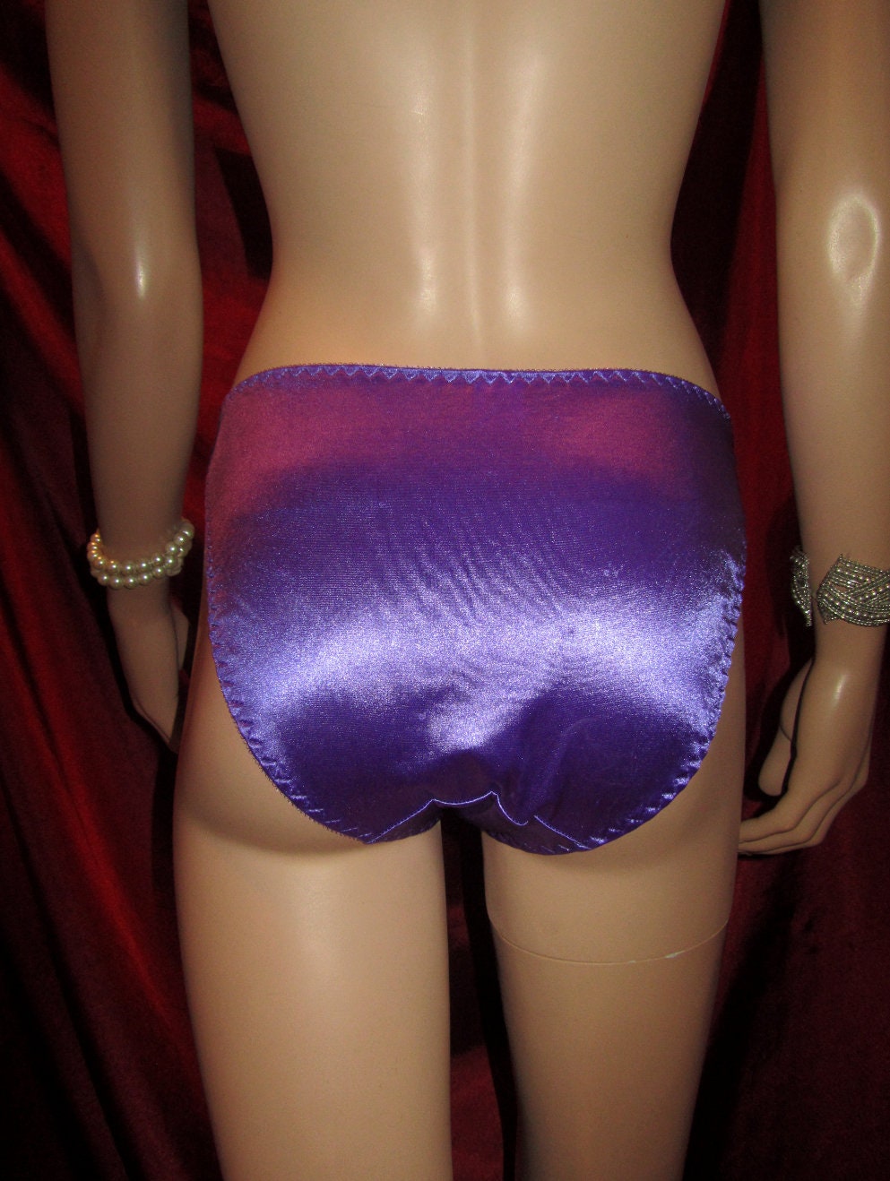 Satin Panties 7 Usa 14 Au Nos Etsy