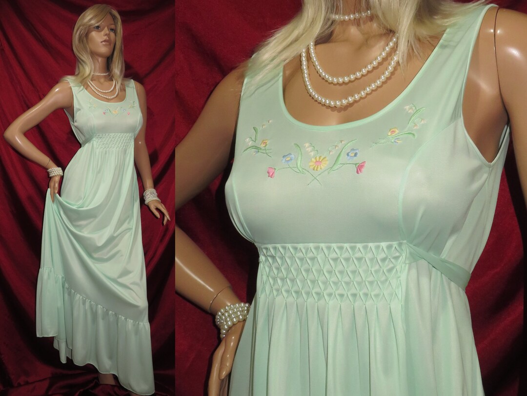 Nylon Negligee Side 36(USA) 14 (AU) - Etsy