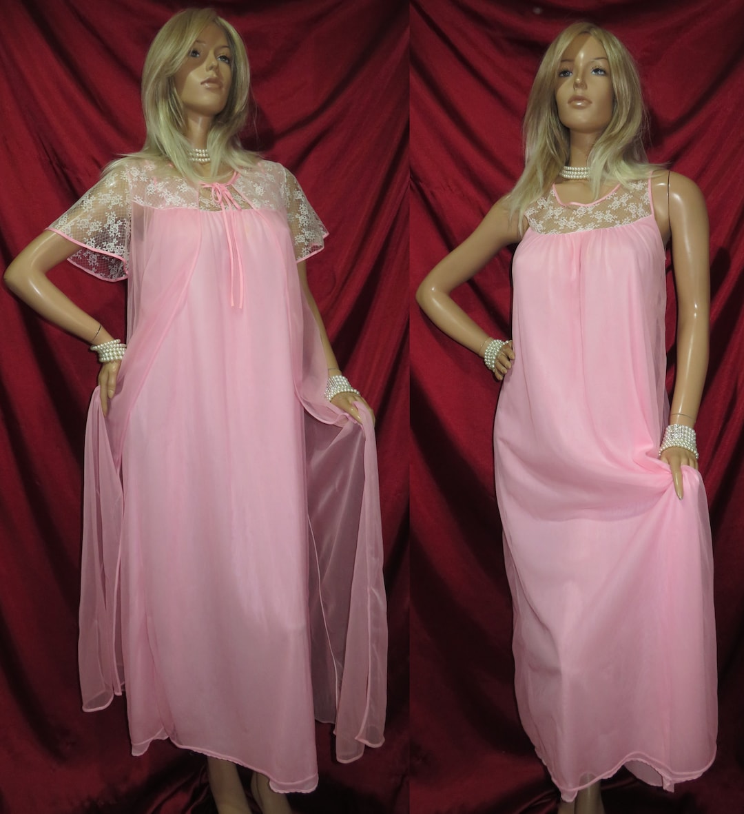 Peignoir Set 32(USA) 10(AU) - Etsy