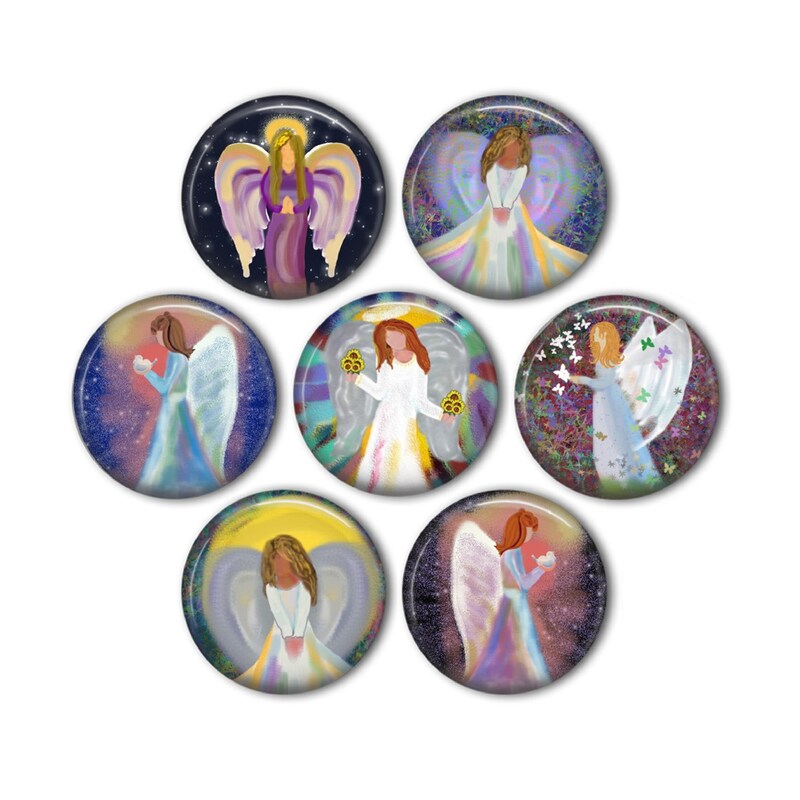 Button Angels Ornaments - Etsy