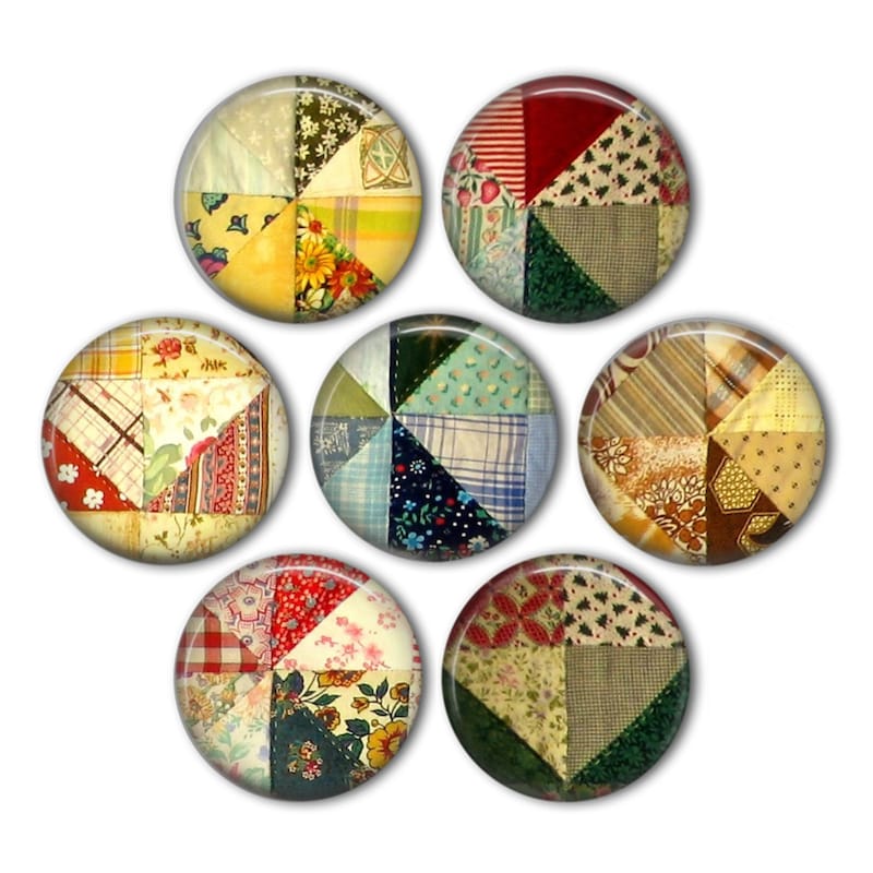 Quilt Magnets - Etsy