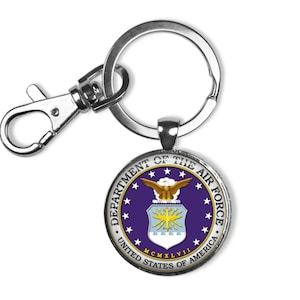 Air Force Keychain - Etsy