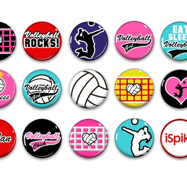 Volleyball Magnets - Etsy