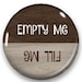 Dirty/clean Empty Me Fill Me 3.5" Dishwasher Magnet - Etsy