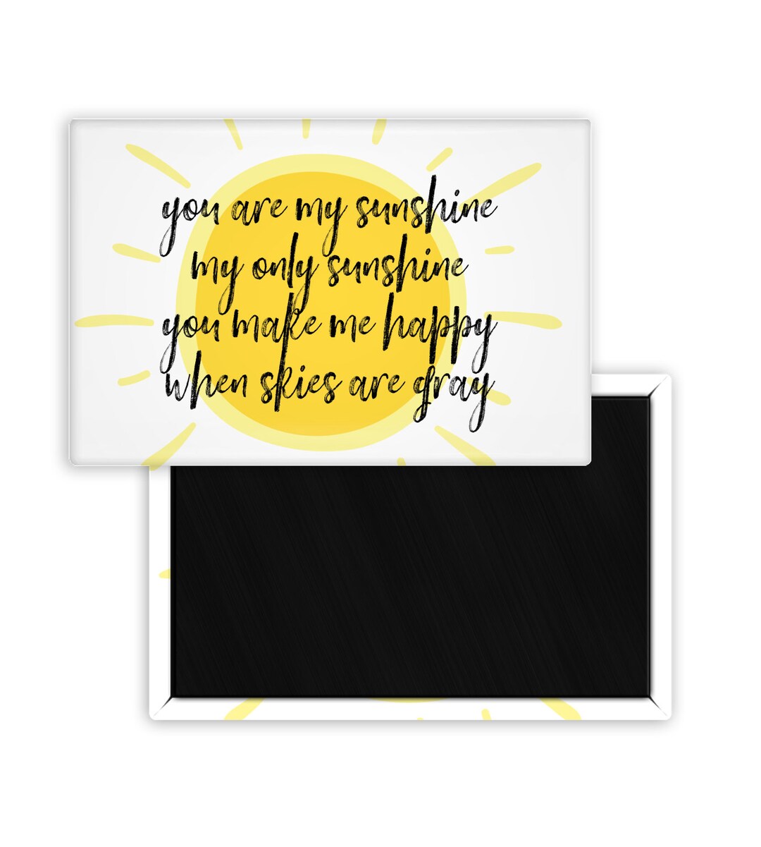 You Are My Sunshine 2x3 Refrigerator Magnet - Etsy