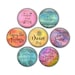 Boho Inspirational 1" Magnets - Set of 7 - Etsy