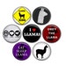 Llama 1" Magnets - Set of 7 - Etsy