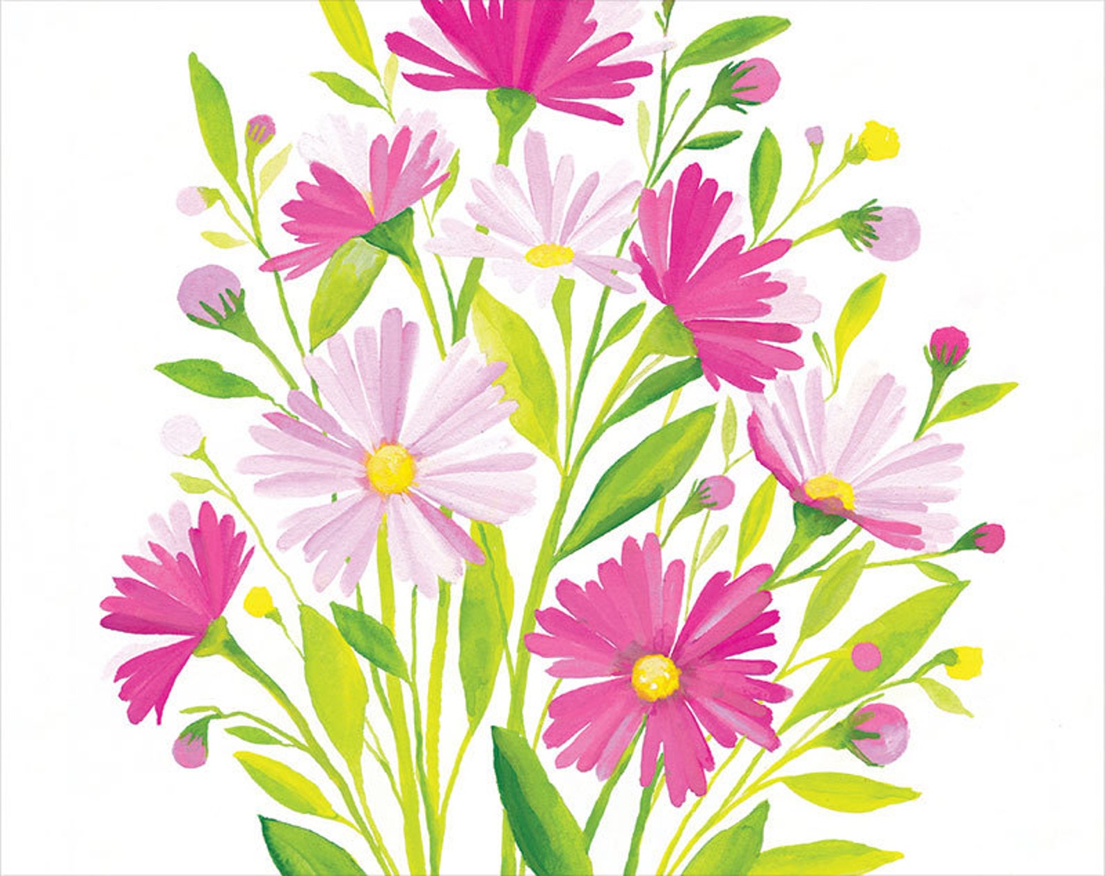 Spring Art Spring Decor Flower Painting Watercolor Floral - Etsy UK