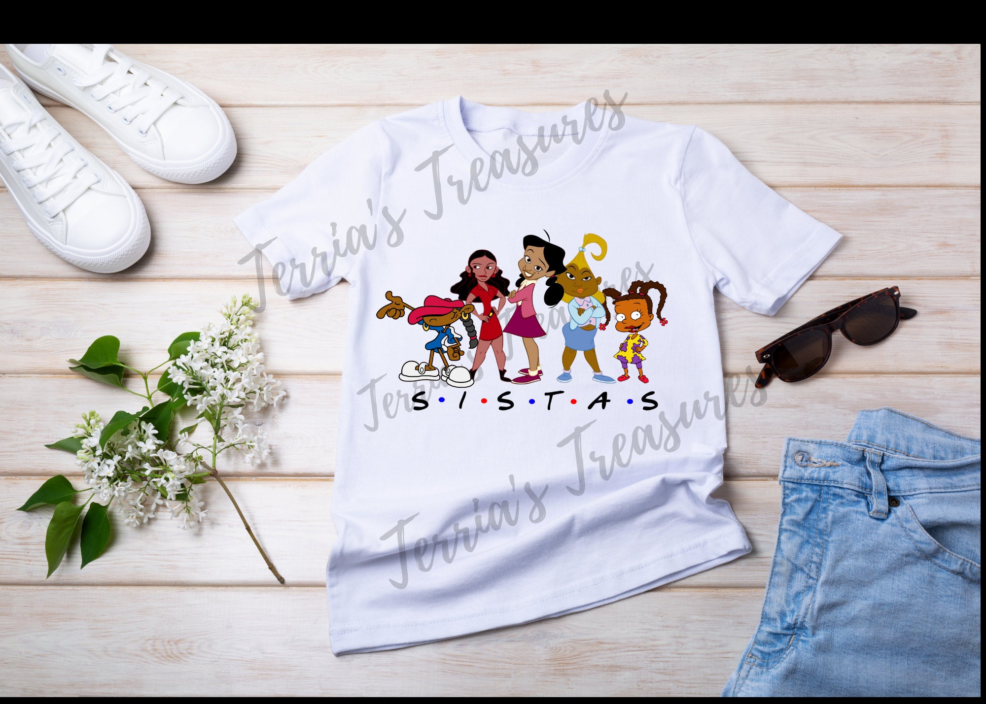 Black Cartoons Sistas PNG File, Black Girl Magic (digital Download) - Etsy