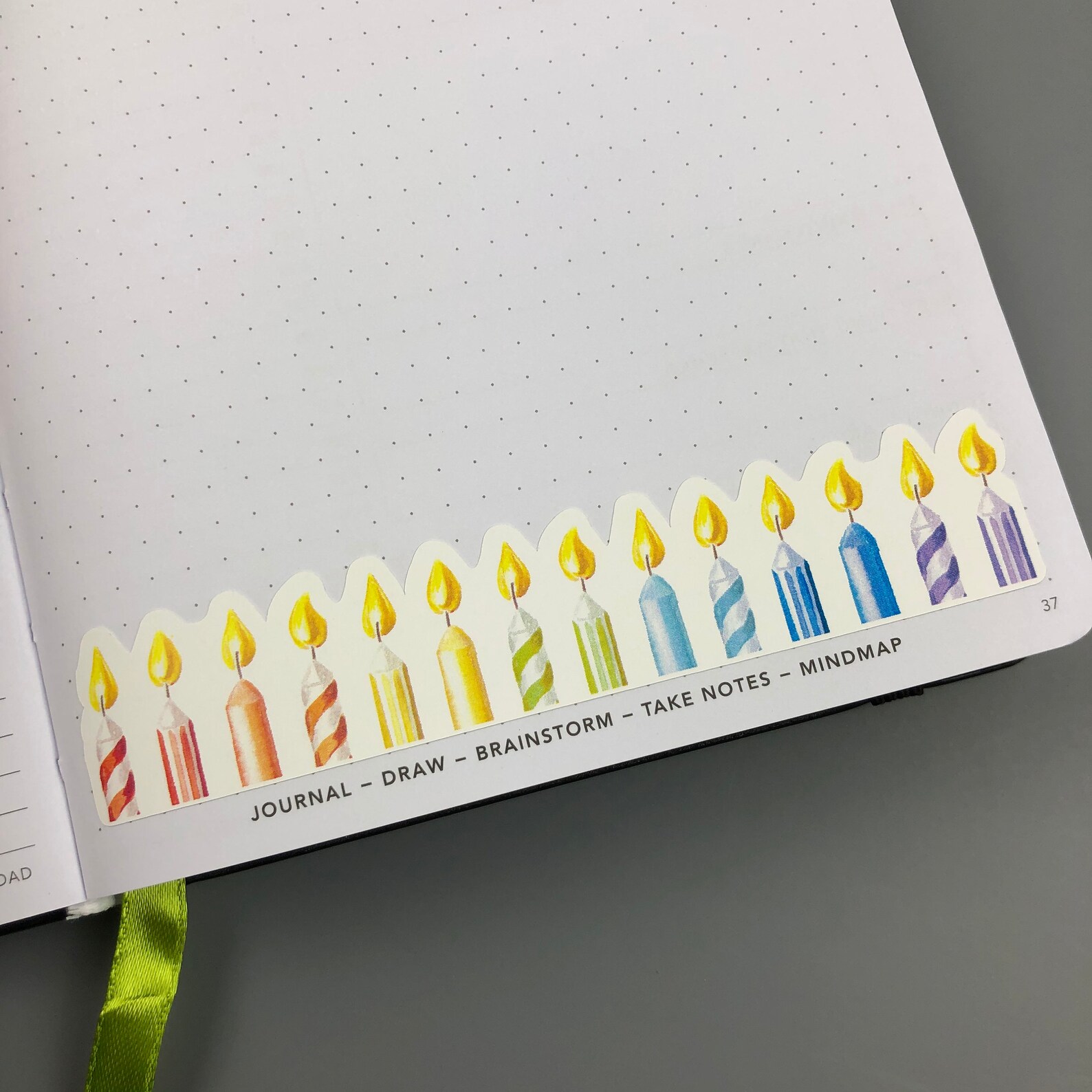 CANDLES Bottom Headers for the Space of Infinite Possibility - Etsy