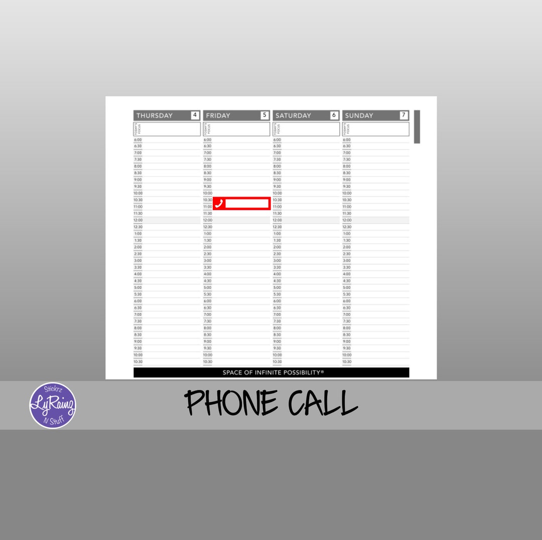 PHONE CALL - Stickers for the Small, Medium and Large Size Passion ...
