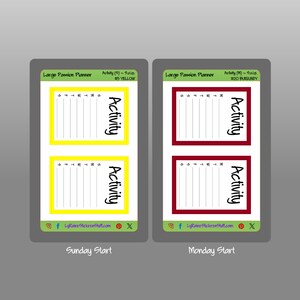 ACTIVITY TRACKER - Stickers for the Space of Infinite Possibility in ...