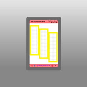 SIDE BARS - GRAPH - Stickers for the Small, Medium and Large Size ...