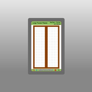 SIDE BARS - DOT Grid - Stickers for the Small, Medium and Large Size ...