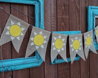 Sunshine banner | Etsy