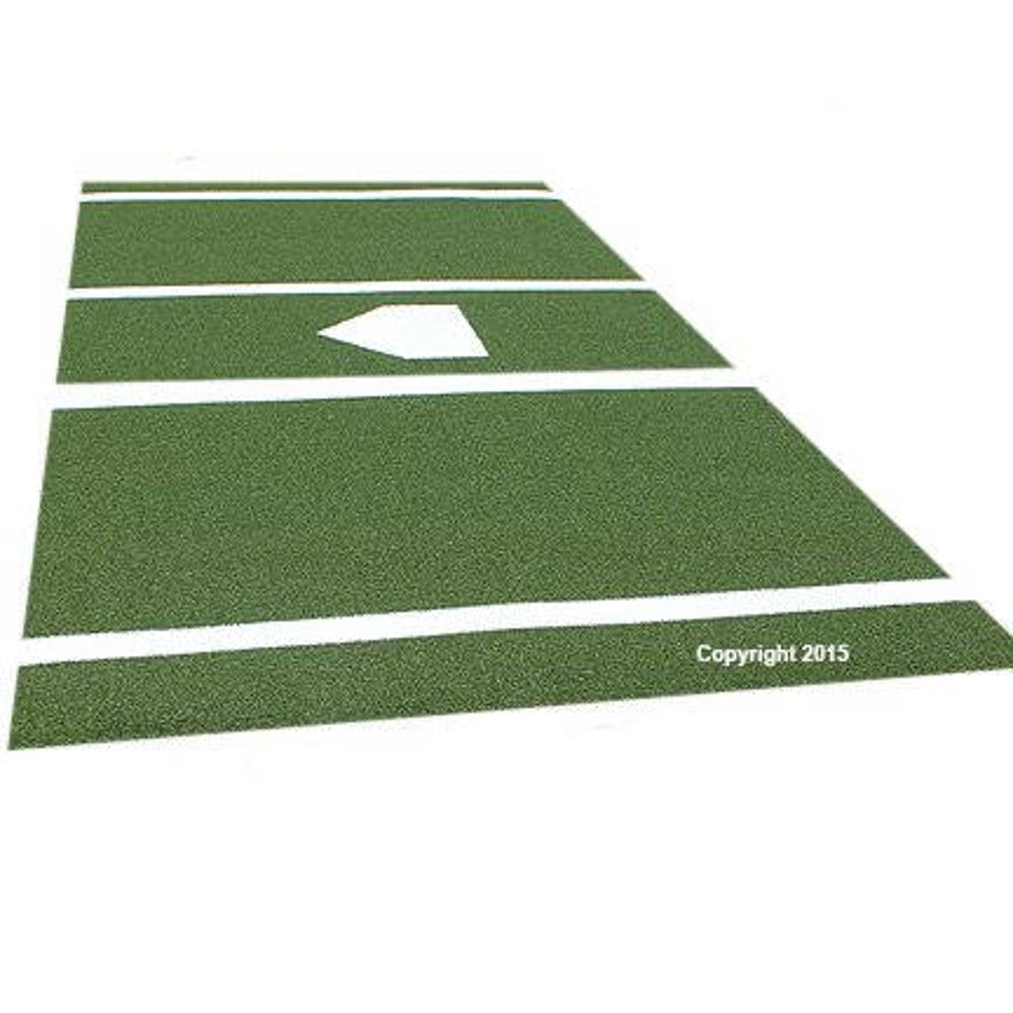 6'X12' Baseball/softball Home Plate Turf Hitting Mat - Etsy UK
