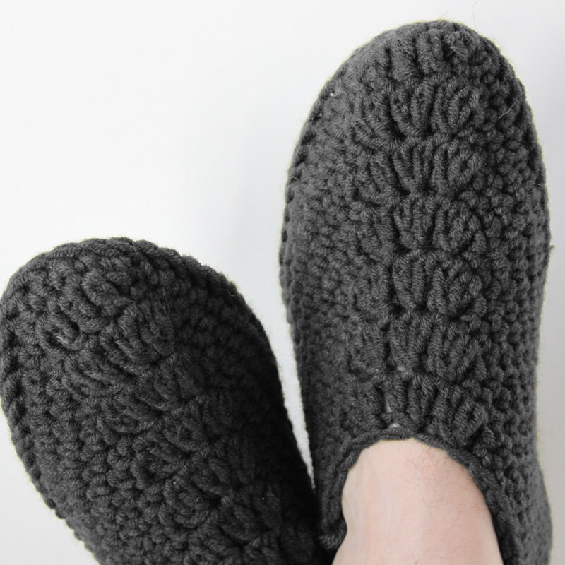 Mens Knit Slippers - Etsy