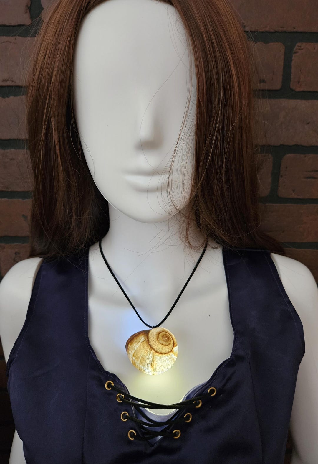 Ursula Style Snail-shell Cosplay/costume Necklace - Etsy