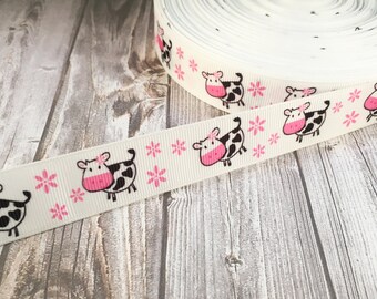 Cow ribbon | Etsy