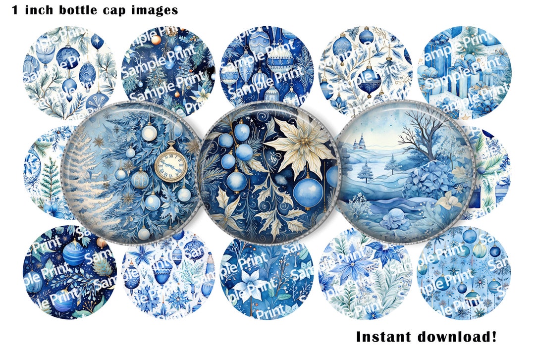 Blue Christmas BCI - Blue Christmas Images - Christmas Image Sheet ...