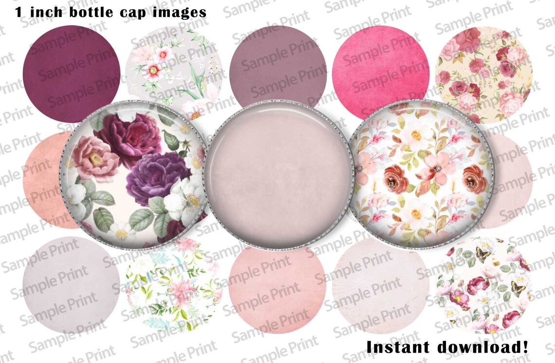 Floral Image Sheet Editable Floral Sheet BCI Image Sheet - Etsy