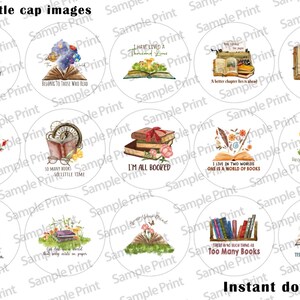 Book Images - Book BCI - Reading Images - Reading BCI - 25mm Cabochons ...