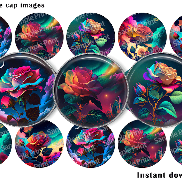 Bottle Cap Flowers - Etsy