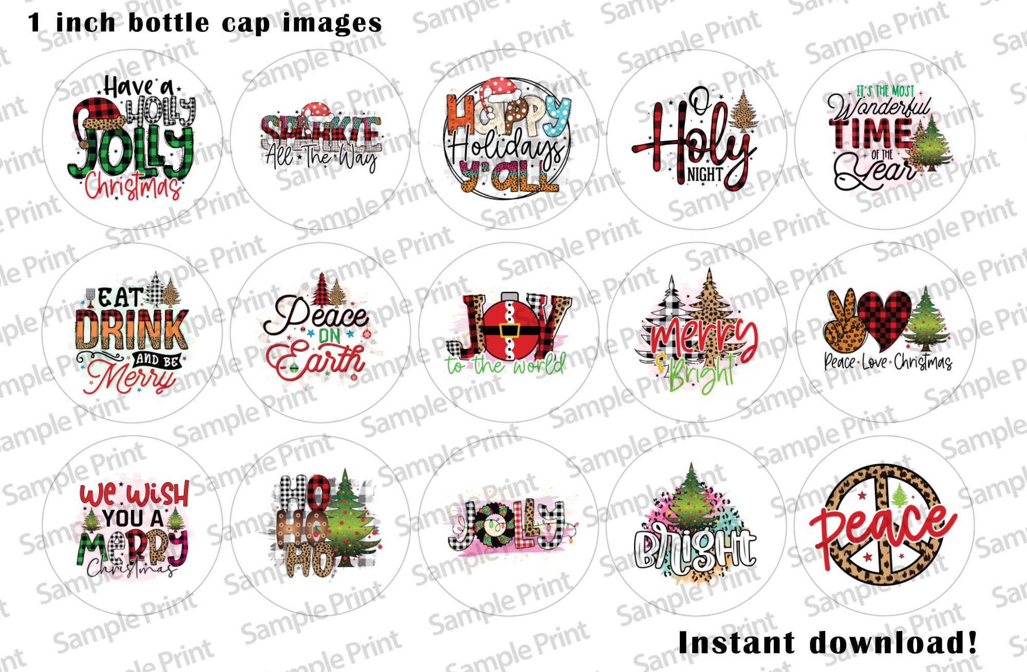 Christmas BCI Christmas Images Joy to the World Peace on | Etsy