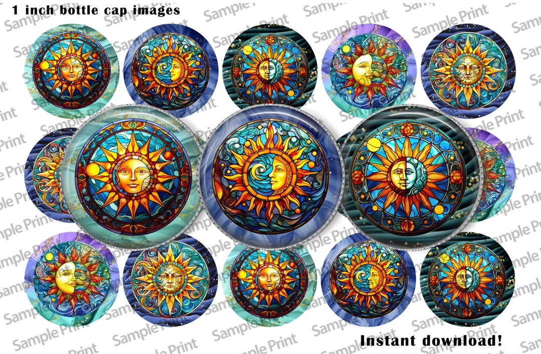 Celestial BCI - Celestial Images - Moon Images - Sun Images - Stained ...