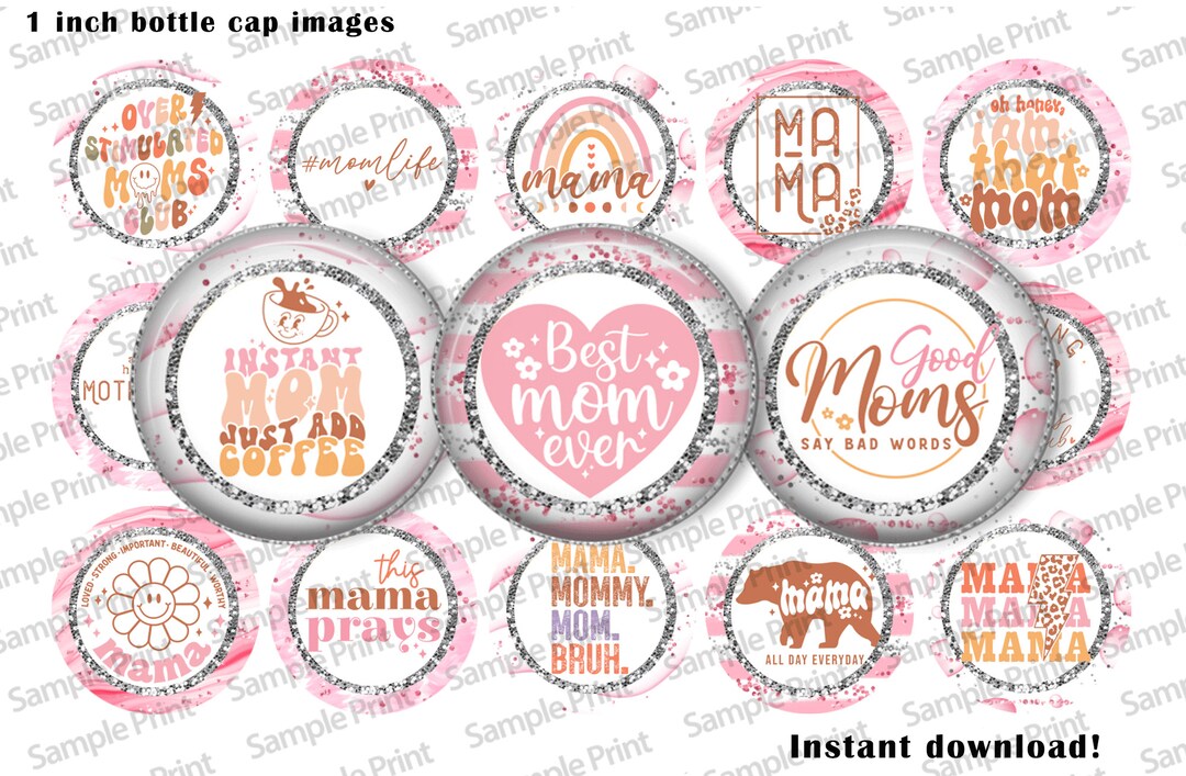 Mothers Day - Mothers Images - Mothers Day BCI - Best Mom Ever - 25mm ...