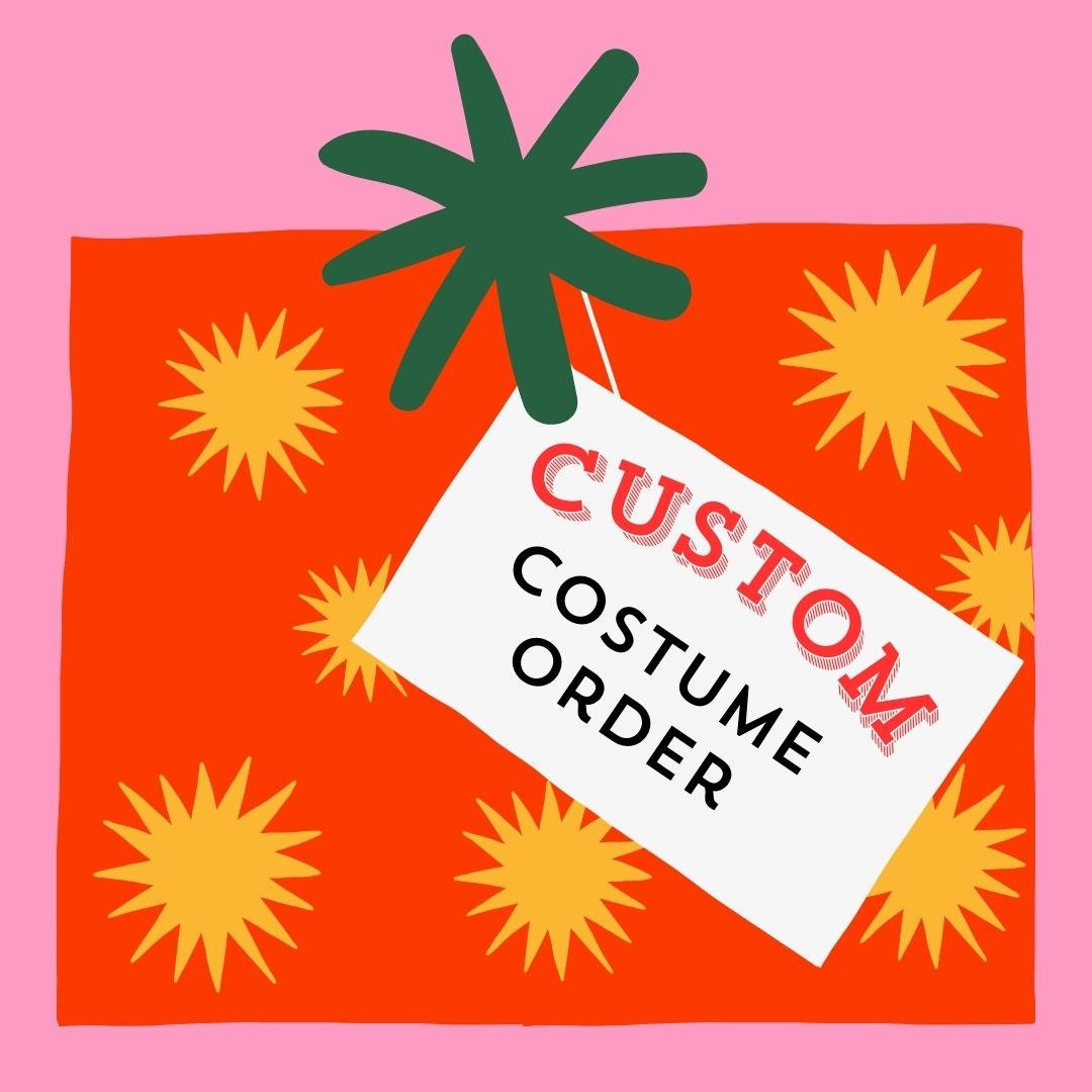 Custom Costume Order. Character Commission. Dancewear Maker. Halloween ...