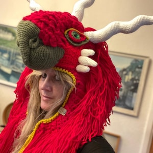 Crochet Dragon Hat - Etsy