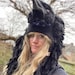 Crochet Raven Hat - Etsy UK