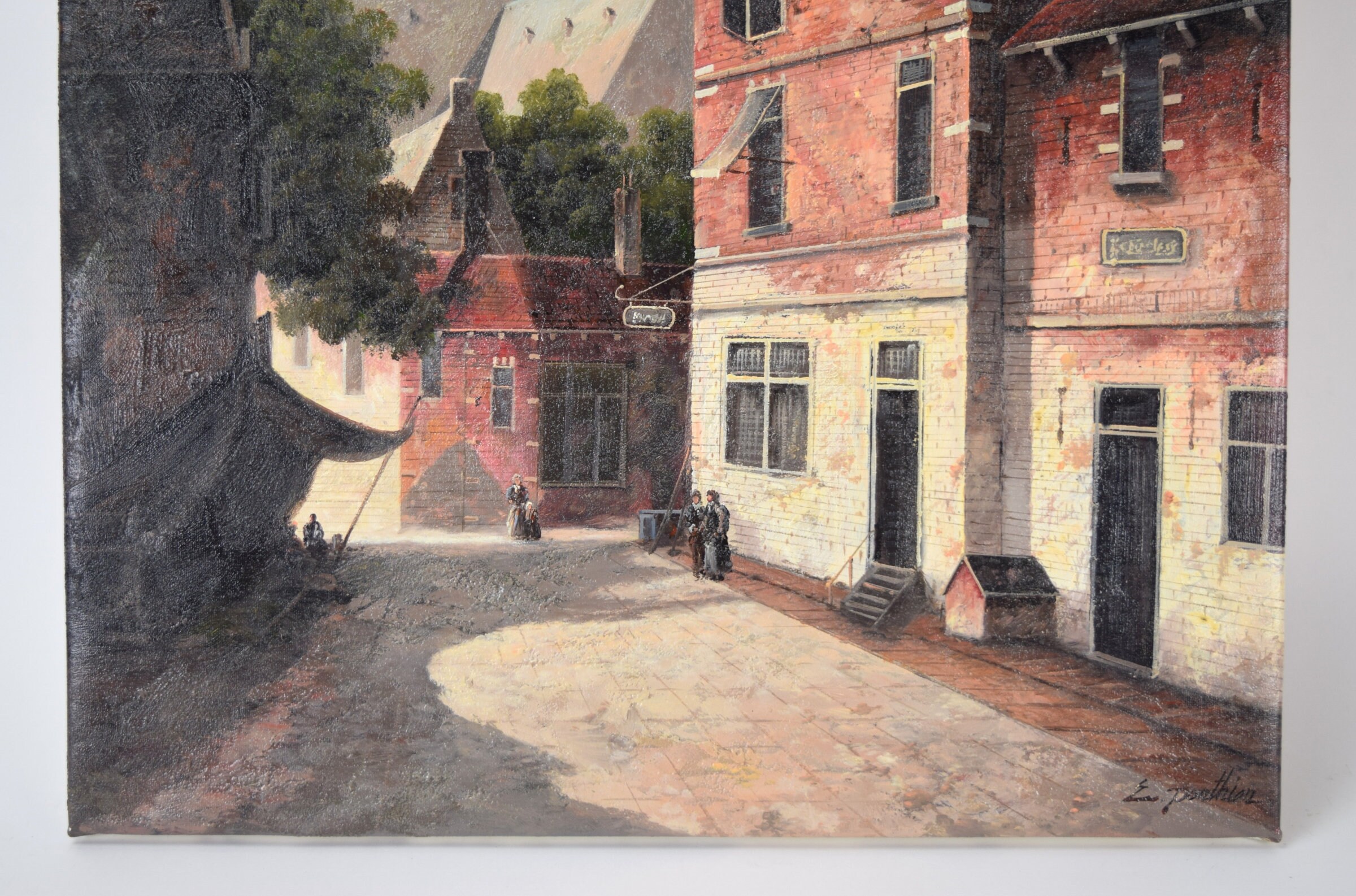 European Village Scene