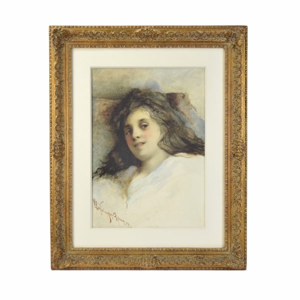Pre Raphaelite Watercolor - Etsy