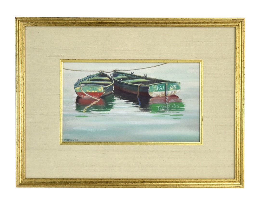 James Jim Griffiths American Soc. Marine Artists at Rest - Etsy