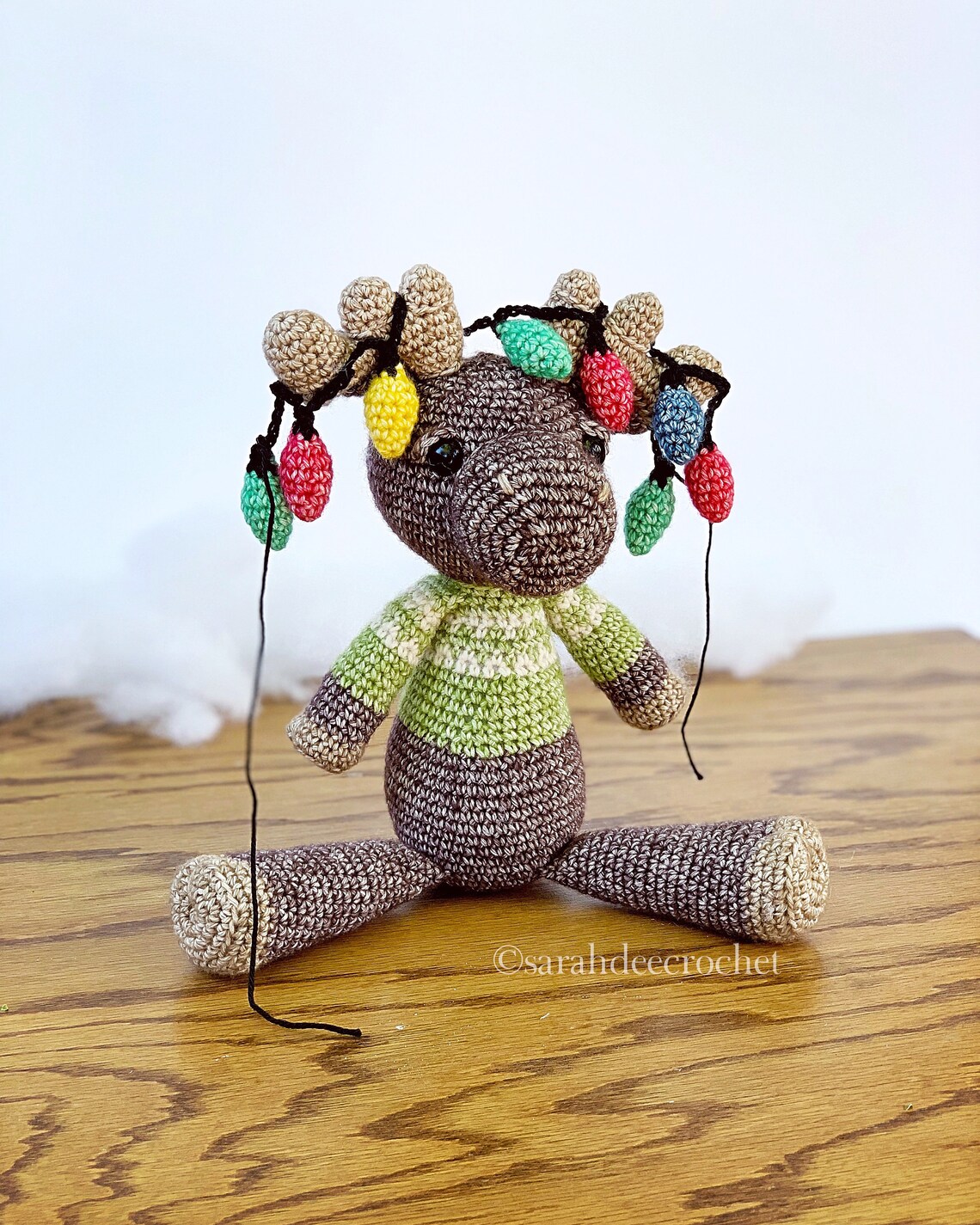 Hoss the Moose Amigurumi Crochet Pattern - Etsy