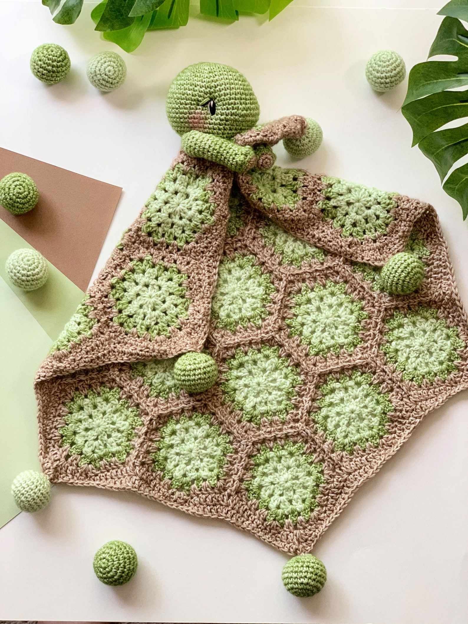 Pebbles the Turtle Lovey Crochet Amigurumi Pattern - Etsy