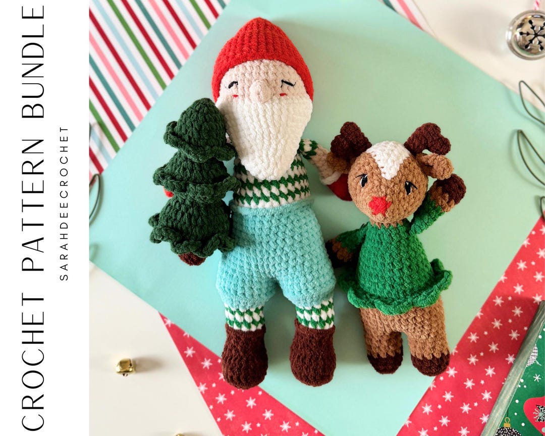 Merry Minis Crochet Amigurumi Pattern Bundle - Etsy