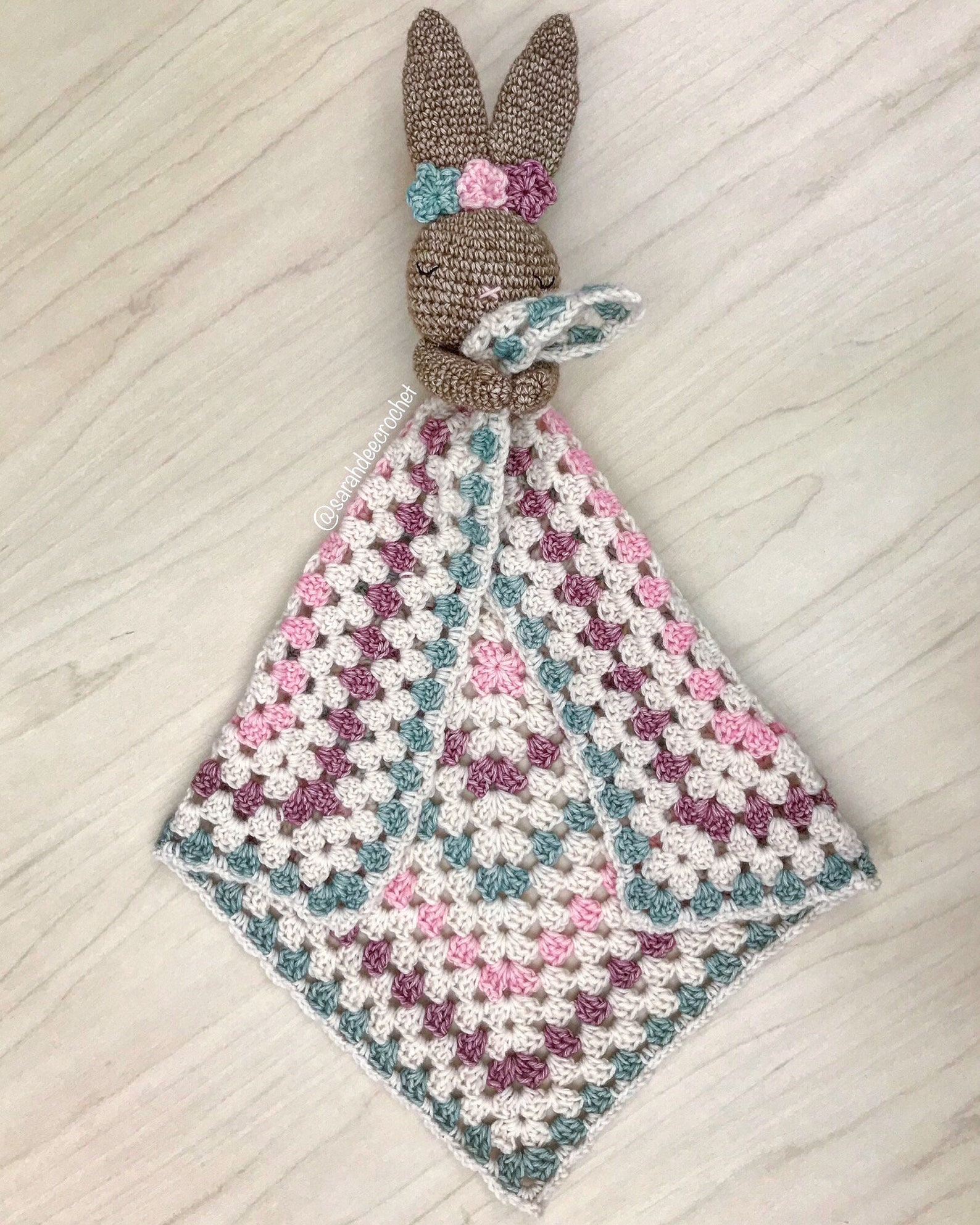Mimi the Bunny Comforter Crochet Amigurumi Pattern - Etsy