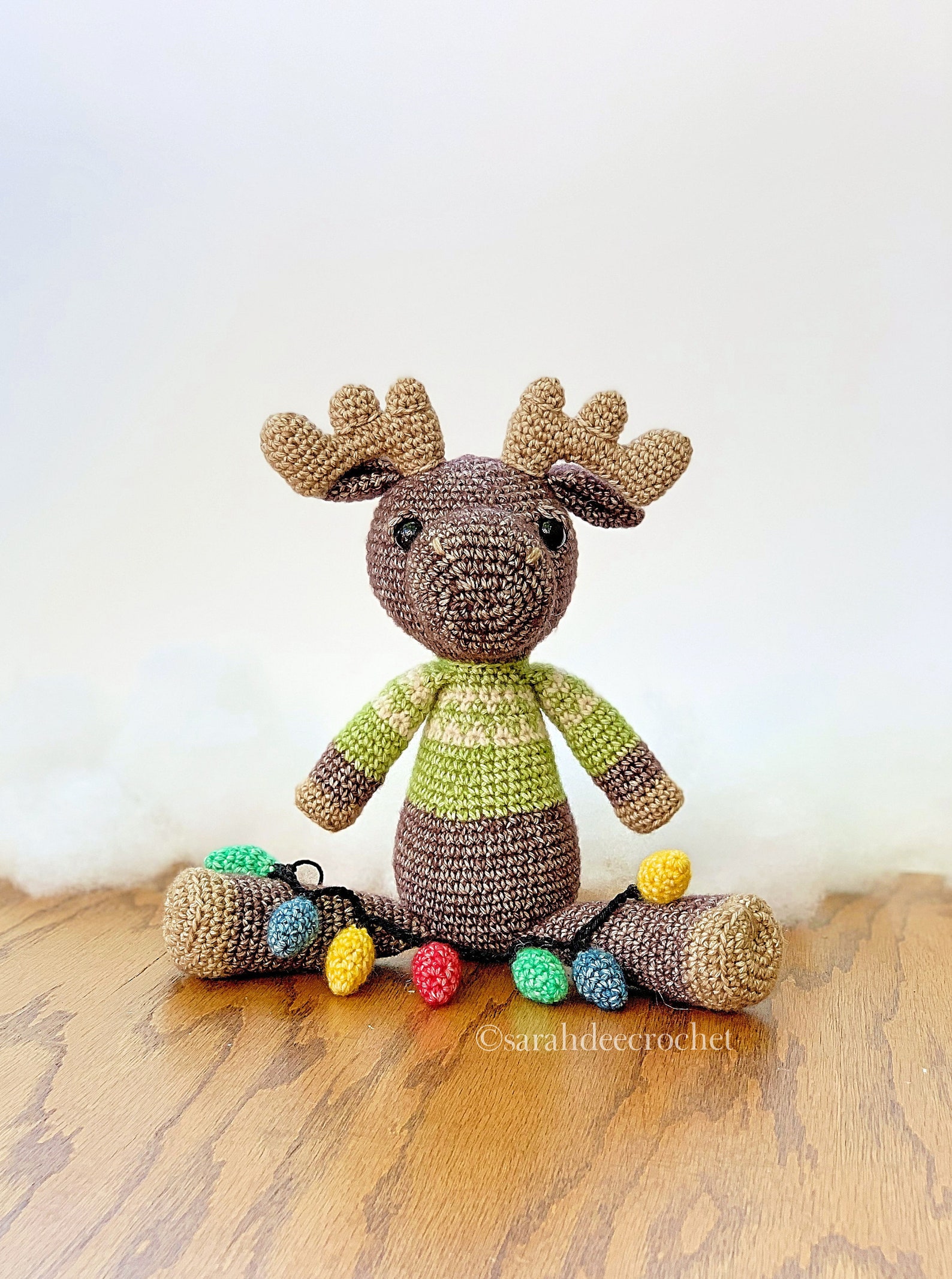 Hoss the Moose Amigurumi Crochet Pattern - Etsy